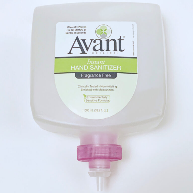 18 oz Avant Alcohol-Free Foaming Hand Sanitizer Pump Bottle
